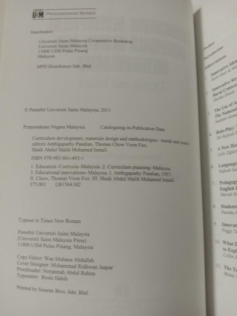 Curriculum development, materials design & methodologies, Hobbies & Toys, Books & Magazines ...