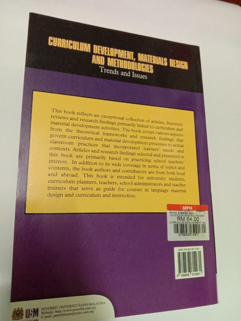 Curriculum development, materials design & methodologies, Hobbies & Toys, Books & Magazines ...