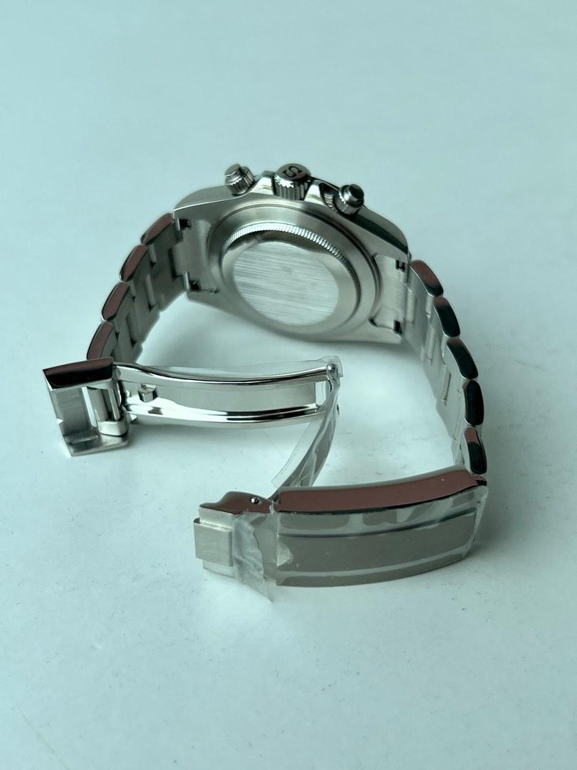 Custom Seiko Mod SpeedTimer Quartz Chronograph Panda, Men's Fashion ...