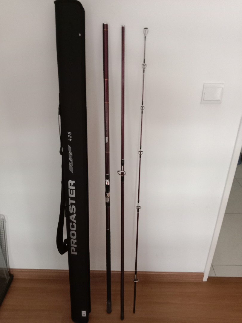 Daiwa Procaster Surf 425 Surfcasting rod, Sports Equipment, Fishing on ...