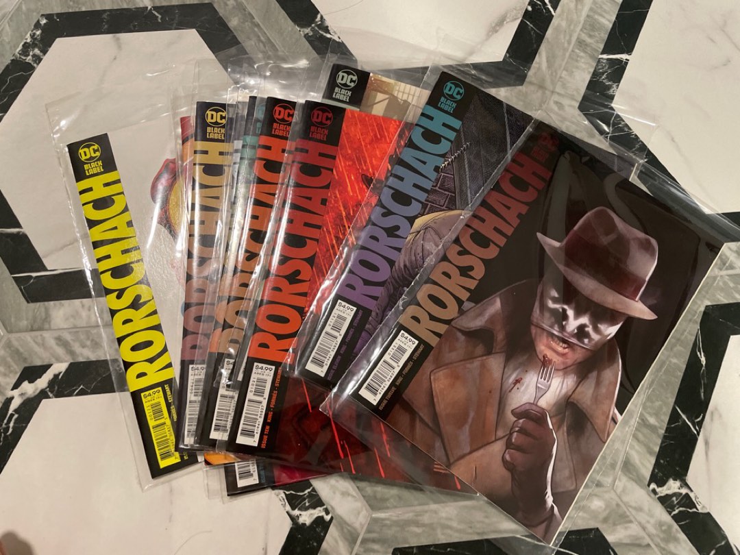 DC Comics (Black Label) - Rorschach, Hobbies & Toys, Books & Magazines, Comics & Manga on Carousell