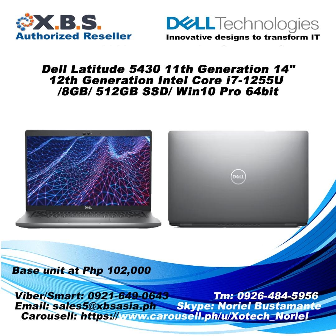 Dell Latitude 5430 11th Generation 14" 2th Generation Intel Core i7 ...