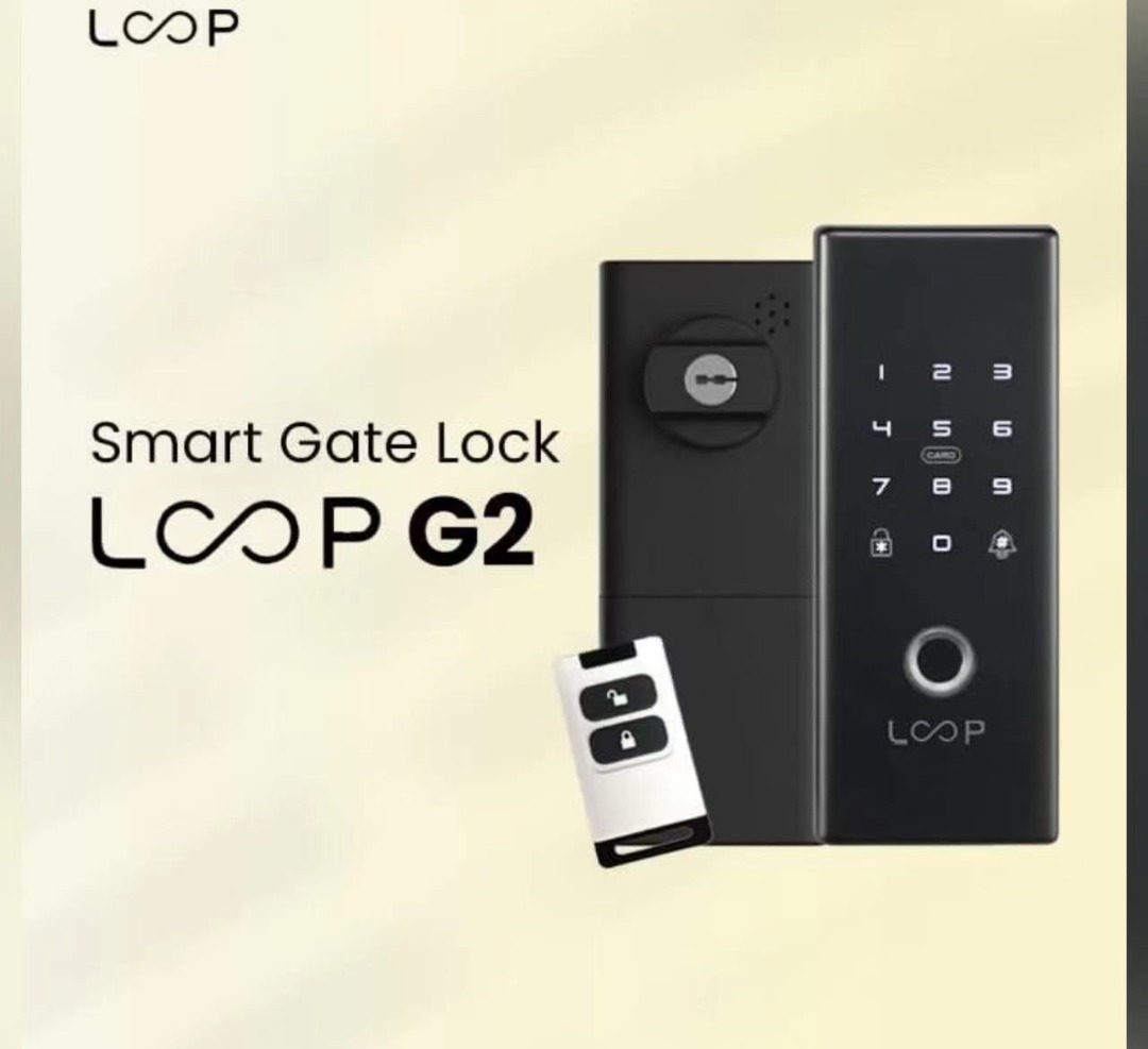 Digital lock for metal gate, Furniture & Home Living, Security & Locks ...