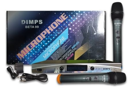 Dimps BETA-99 Professional Wireless Microphone, Audio, Microphones on ...