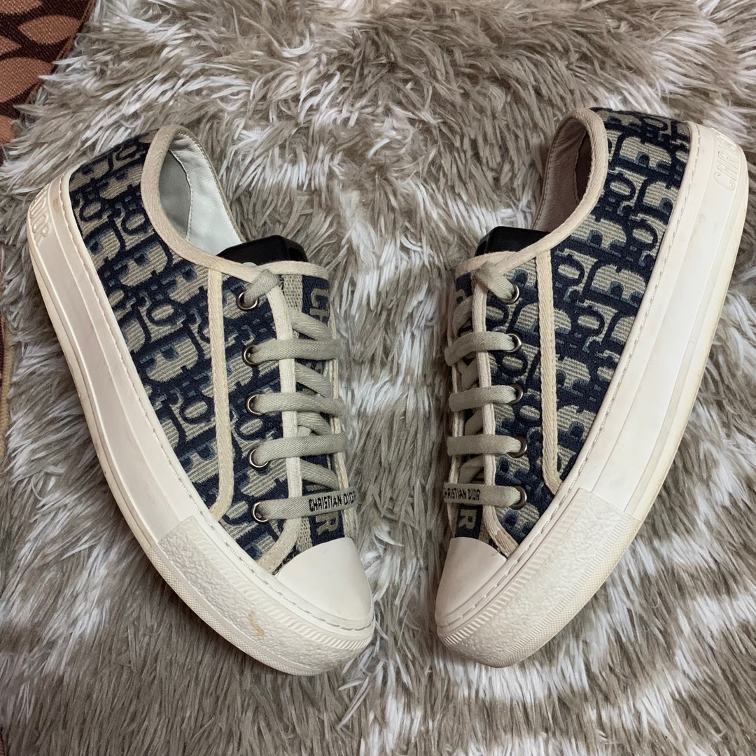 Dior monogram sneakers, Women's Fashion, Footwear, Sneakers on Carousell