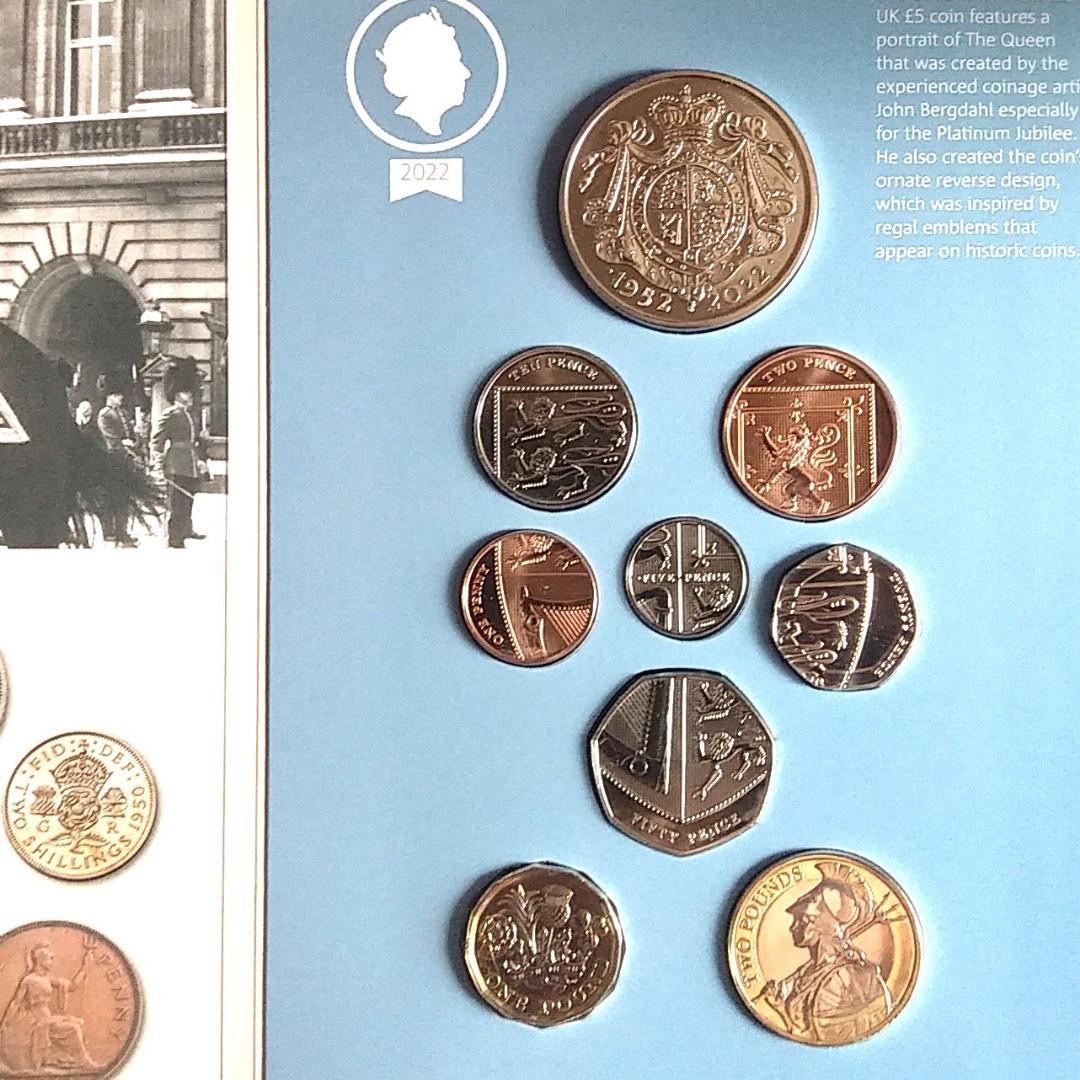 2022 UK QEII "The Platinum Jubilee of Her Majesty The Queen 1952 and ...