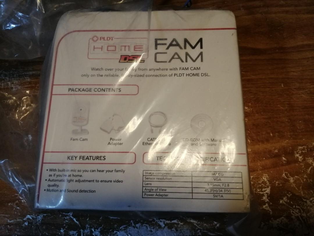 D-Link CCTV Camera (PLDT Fancam), Furniture & Home Living, Security ...