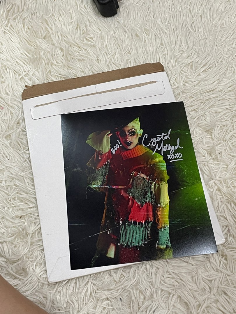 Drag Race Crystal Methyd SIGNED poster, Hobbies & Toys, Memorabilia ...