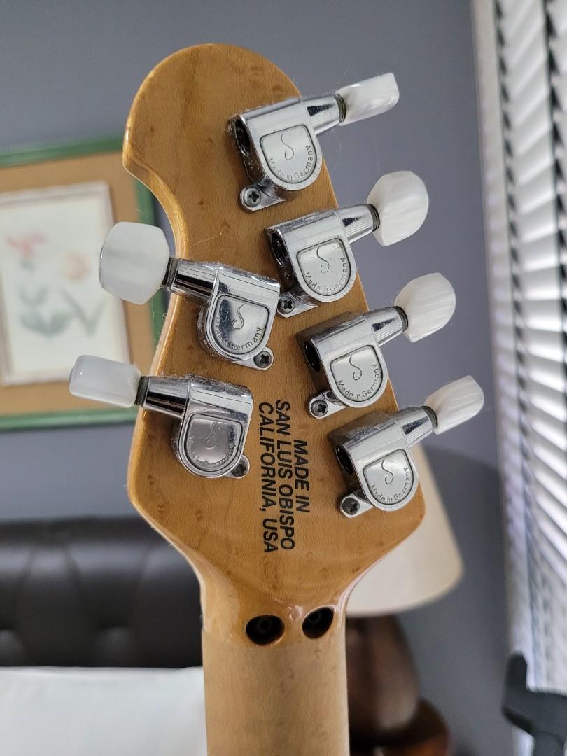 EBMM Ernie Ball Music Man Axis Wolfgang guitar, Hobbies & Toys, Music ...