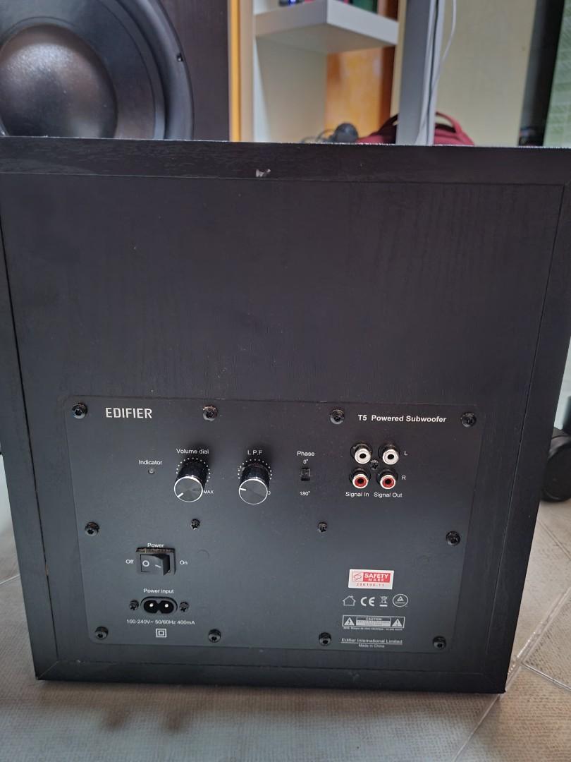 Edifier T5 Subwoofer, Audio, Soundbars, Speakers & Amplifiers on Carousell