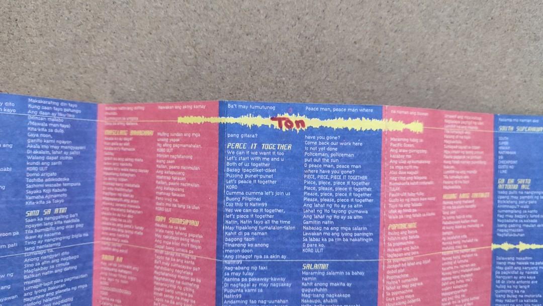 Eraserheads Natin 99, Hobbies & Toys, Memorabilia & Collectibles ...