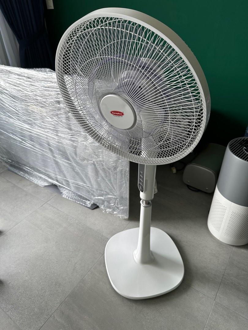 Europace 16” Stand Fan with Remote ESF 9135W, Furniture & Home Living ...