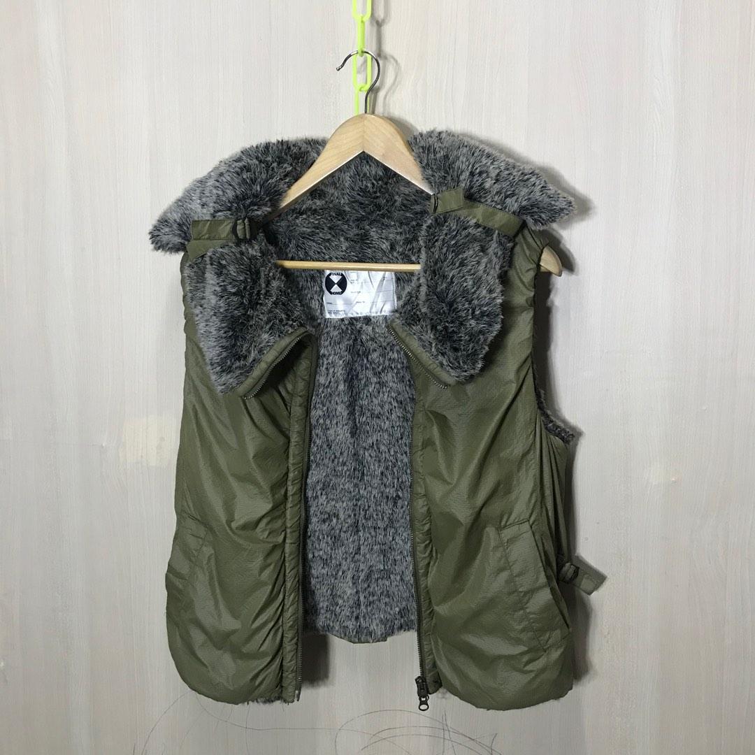 Final Home - Issey miyake - Fur Puffer Vest, Men's Fashion, Coats ...