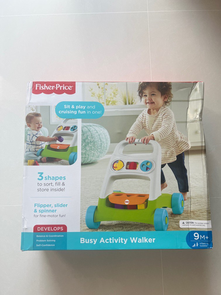 Fisher Price Busy Activity Walker, Babies & Kids, Infant Playtime on ...