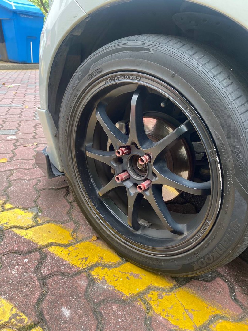 RAYS eng forged rims, Car Accessories, Tyres & Rims on Carousell