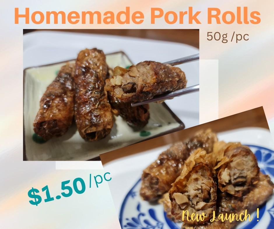 Frozen fried pork rolls, Food & Drinks, Local Eats on Carousell