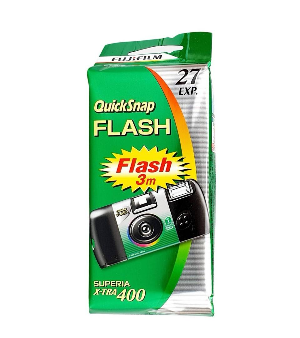 Fujifilm Quicksnap 27 Exposures Disposable Single Use Camera ...