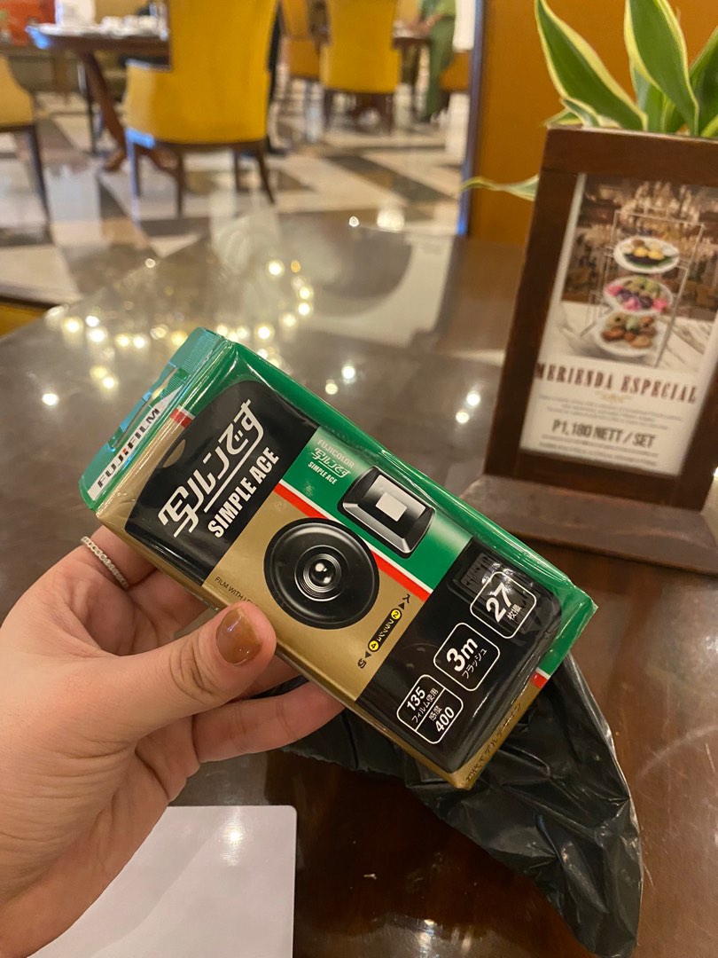 FUJIFILM SIMPLE ACE DISPOSABLE CAMERA, Photography, Cameras on Carousell