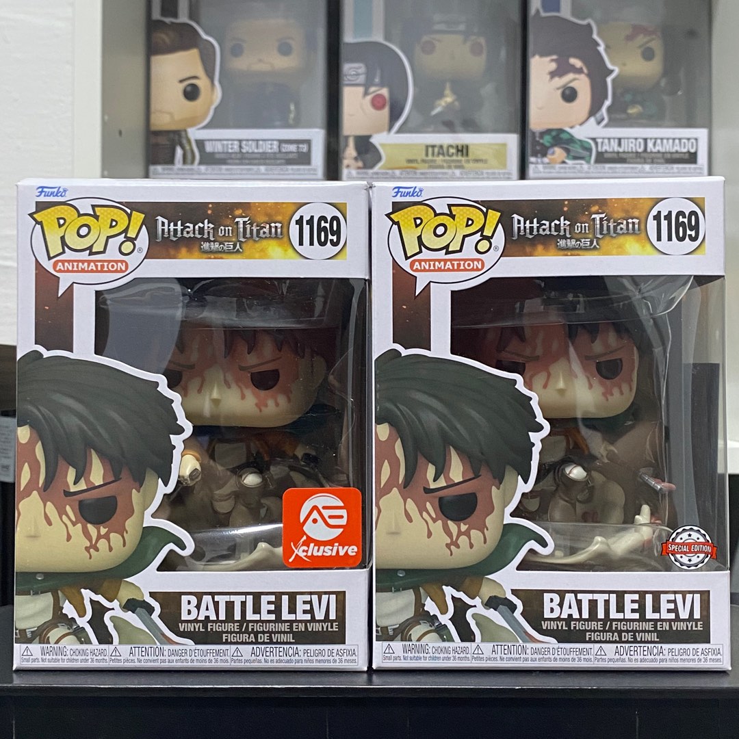 Funko Pop Attack on Titan Anime (Levi), Hobbies & Toys, Toys & Games on ...