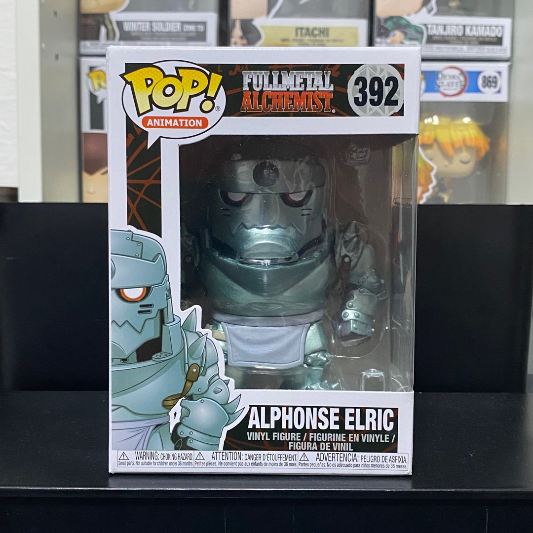 Funko Pop Fullmetal Alchemist Anime (Alphonse Elric), Hobbies & Toys ...