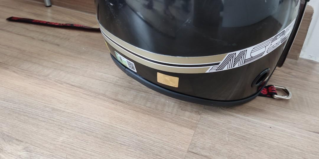 Helmet MS88 original, Motorbikes on Carousell