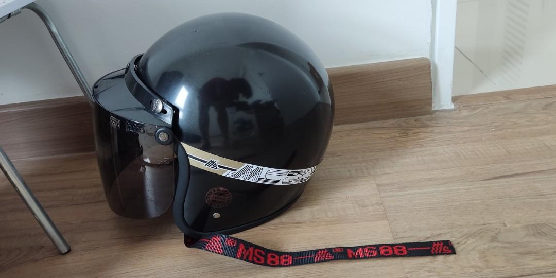 Helmet MS88 original, Motorbikes on Carousell