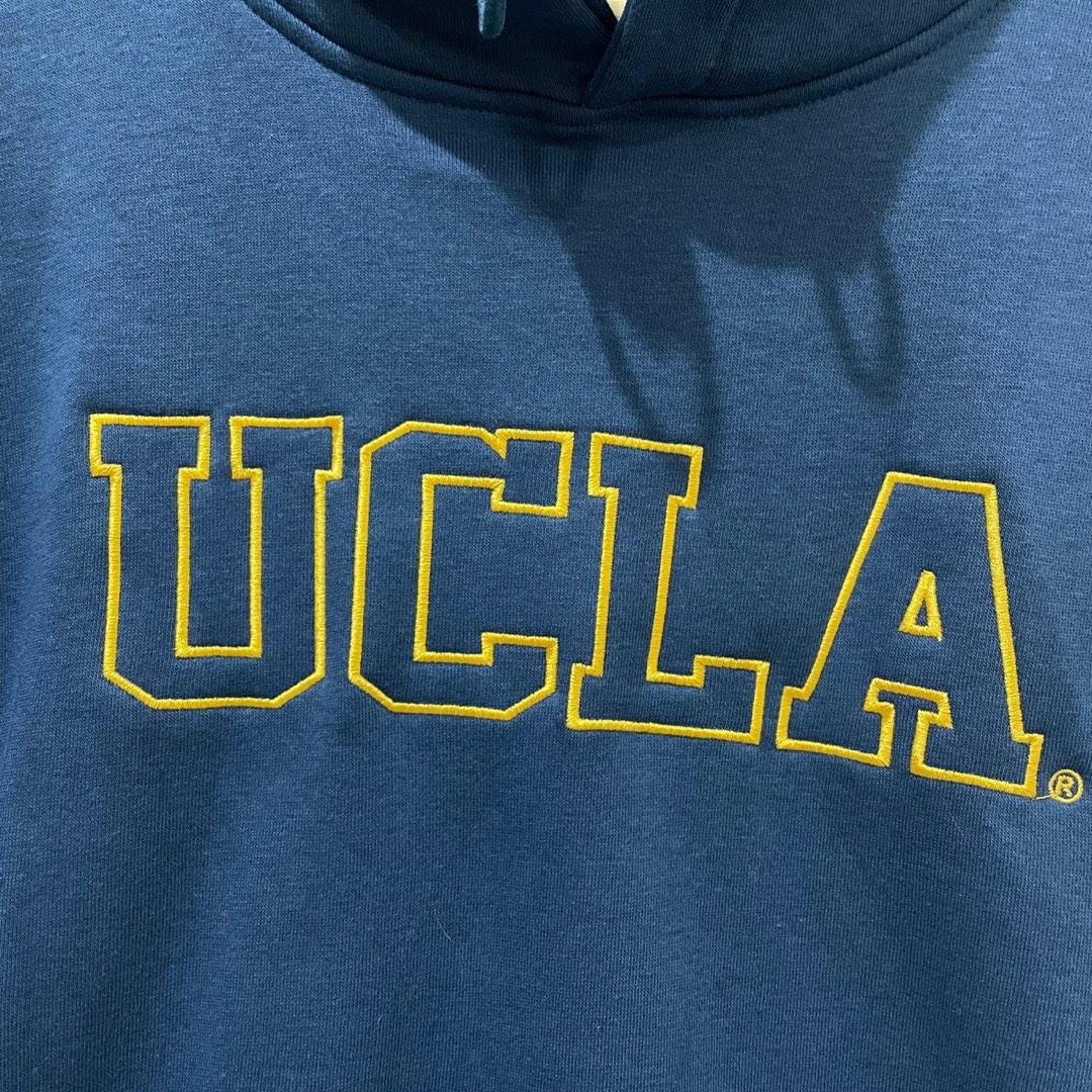 Hoodie H&M Original series Ucla, Fesyen Pria, Pakaian , Atasan di Carousell
