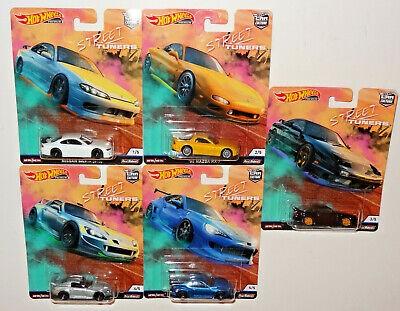 Hot Wheels Street Tuners Set Brz Nissan Silvia Mazda Honda s2000 ...