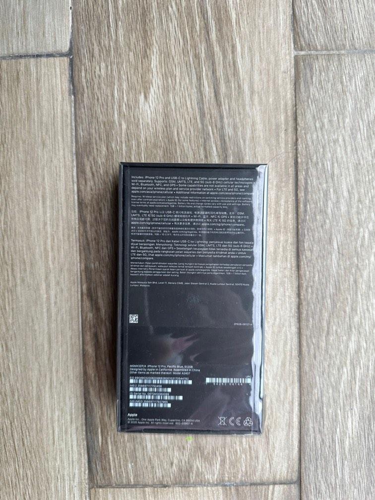 iPhone 12 Pro Box, Mobile Phones & Gadgets, Mobile Phones, iPhone ...