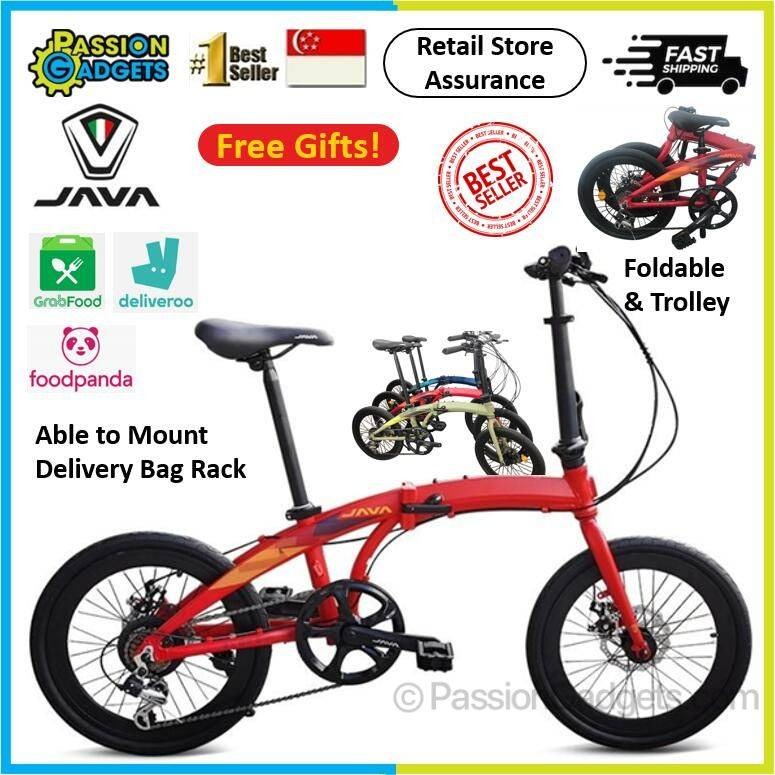 Latest! Java Zelo V2 20inch Foldable Bicycle 7 Speed Shimano Xelo bike ...