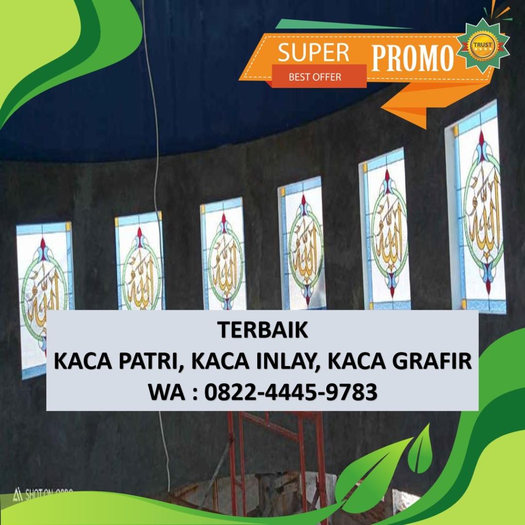 KERAJINAN KACA PATRI INLAY GRAFIR PINTU JENDELA SURABAYA, WA : 0822 ...