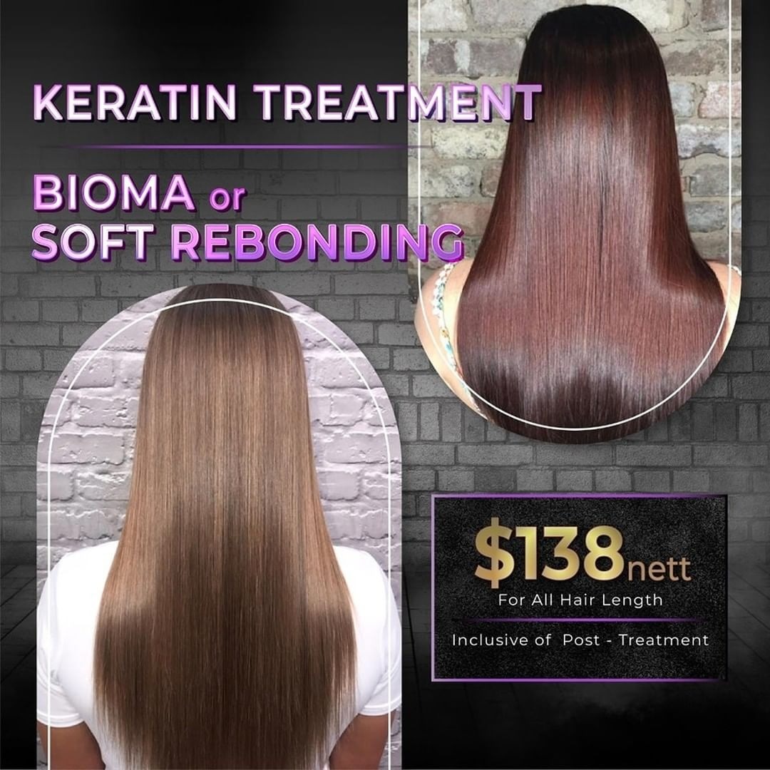 Keratin Treatment Bioma / Soft Rebonding, Lifestyle Services, Beauty ...
