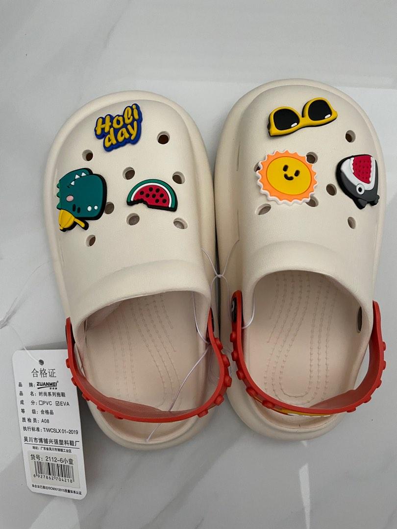 Kids Slippers (Crocs Look Alike), Babies & Kids, Babies & Kids Fashion ...