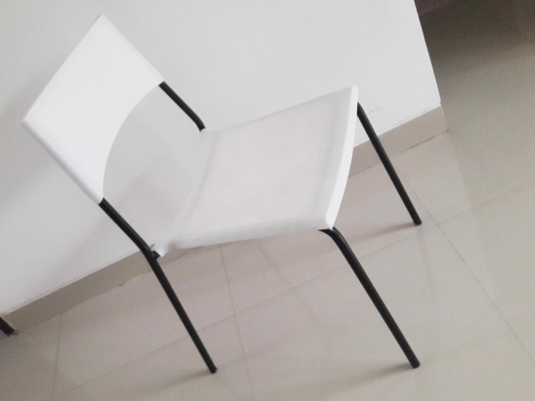 Kursi Belajar Kerja Makan Kantor Office Anak Duduk Besi Plastik Informa ...