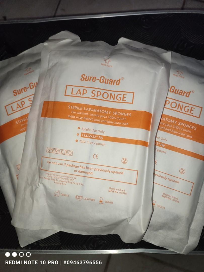 Lap Sponge/Laparotomy Sponge, Health & Nutrition, Medical Supplies ...