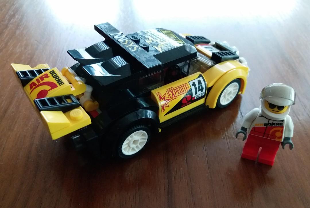 Lego Rally Car., 興趣及遊戲, 玩具 & 遊戲類 on Carousell