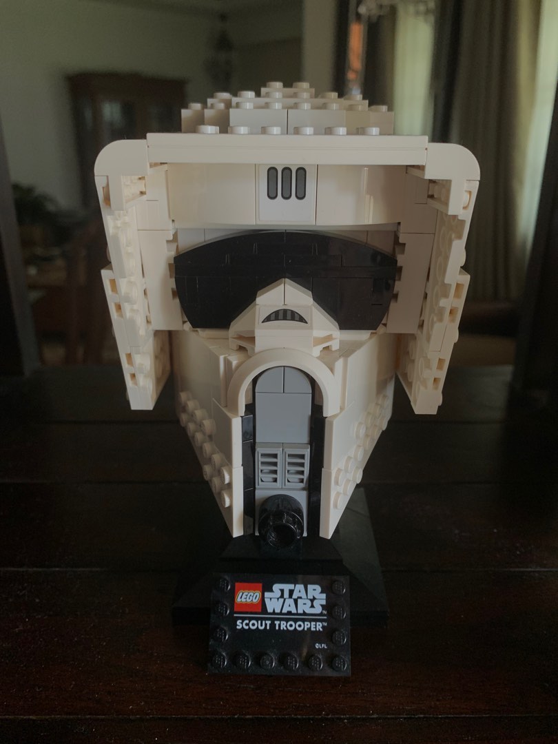 Lego Scout Trooper Helmet (75305), Hobbies & Toys, Toys & Games on ...