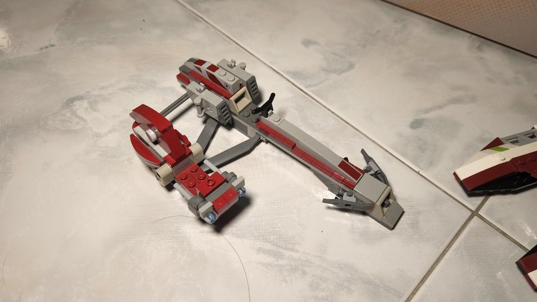 LEGO Star Wars Republic Tank BARC SPEEDER INTERCEPTOR GHOST, Hobbies ...