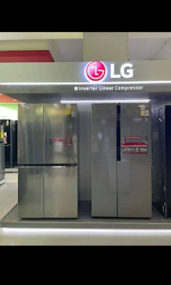 Lg Side by Side Ref Inverter, TV & Home Appliances, Kitchen Appliances ...
