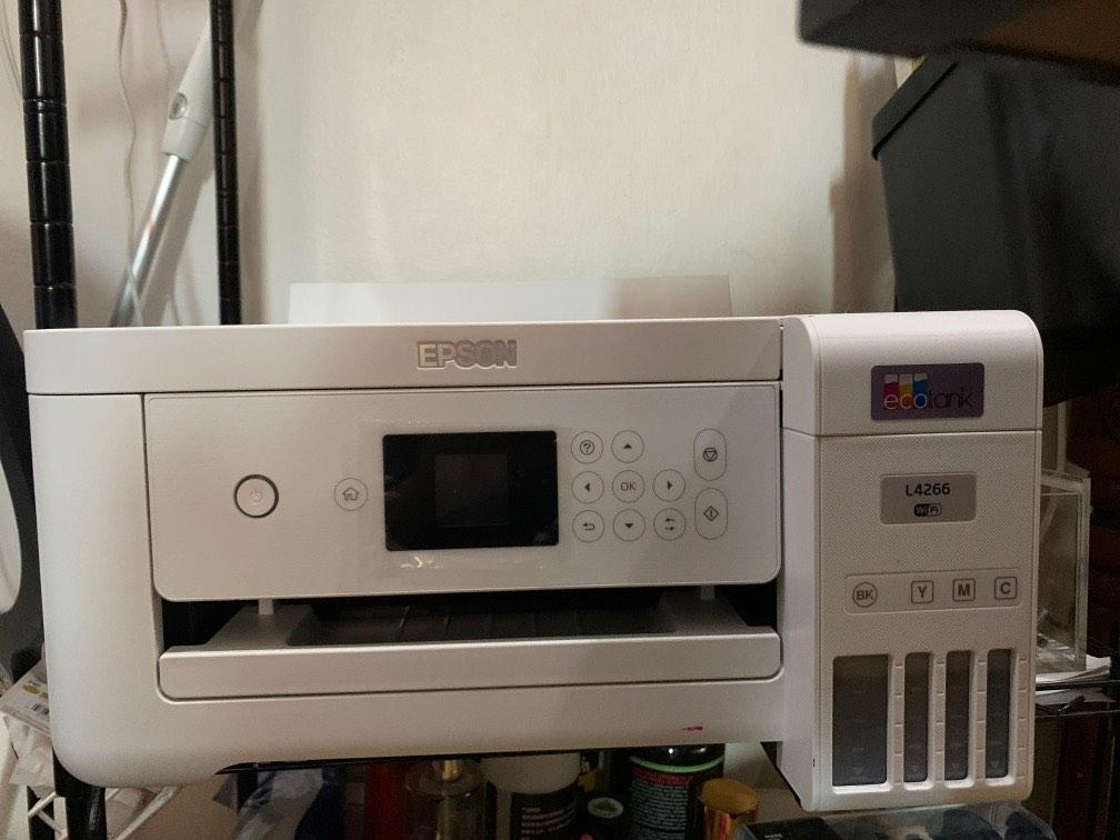 LIKE NEW EPSON inkjet ecotank color colour printer L4168 4166 4266 4268 wireless Bluetooth wifi ...