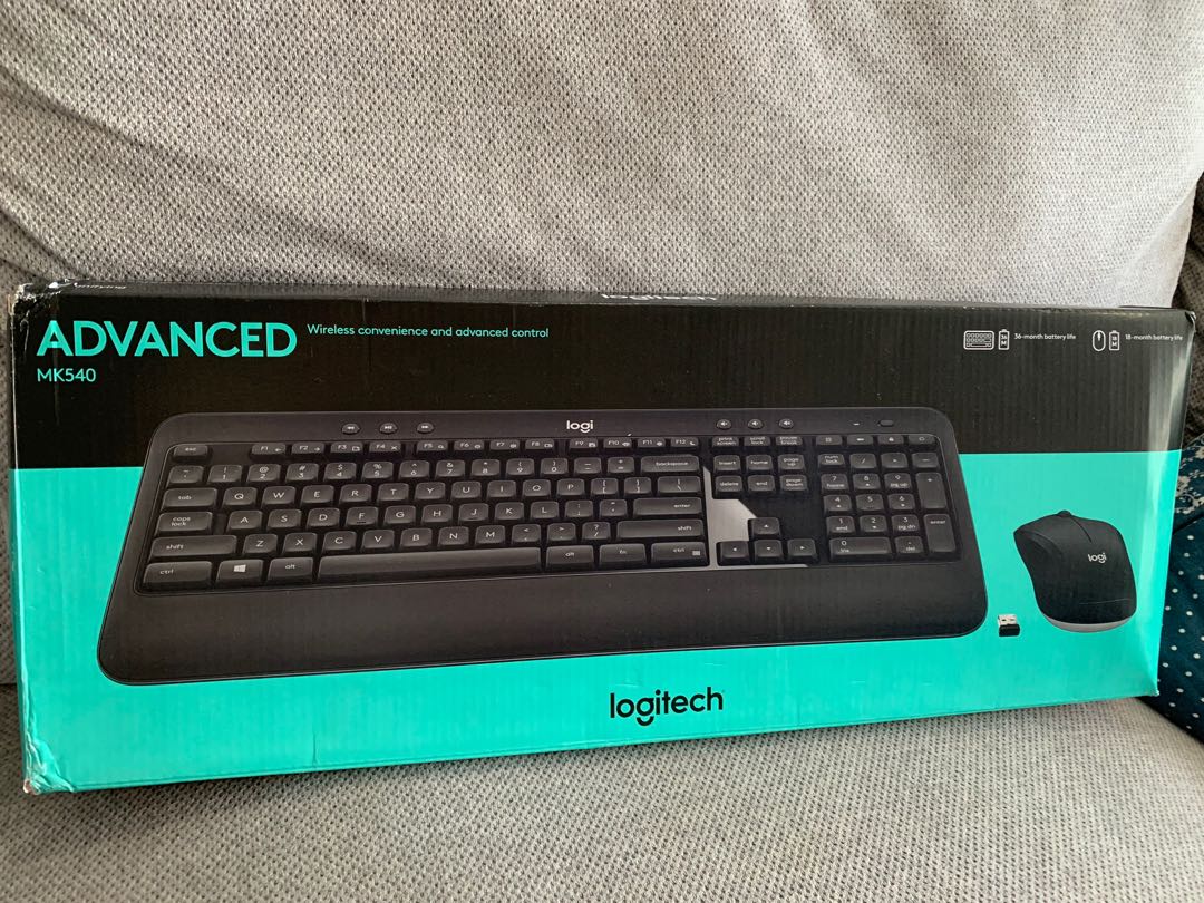 Logitech keyboard and mouse, Computers & Tech, Parts & Accessories ...