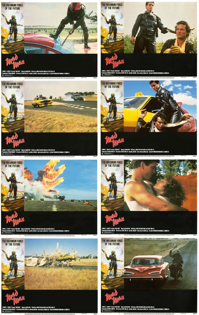 MAD MAX (1979) LOBBY CARD SET SERIES 1 (SET OF 8), Hobbies & Toys ...