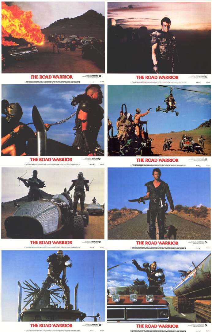 MAD MAX 2: THE ROAD WARRIOR (1981) LOBBY CARD SET SERIES 1 (SET OF 8 ...