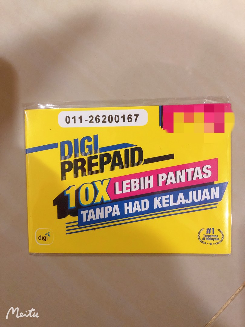 Malaysia Digi VIP Sim Card For Sales, Mobile Phones & Gadgets, Mobile ...