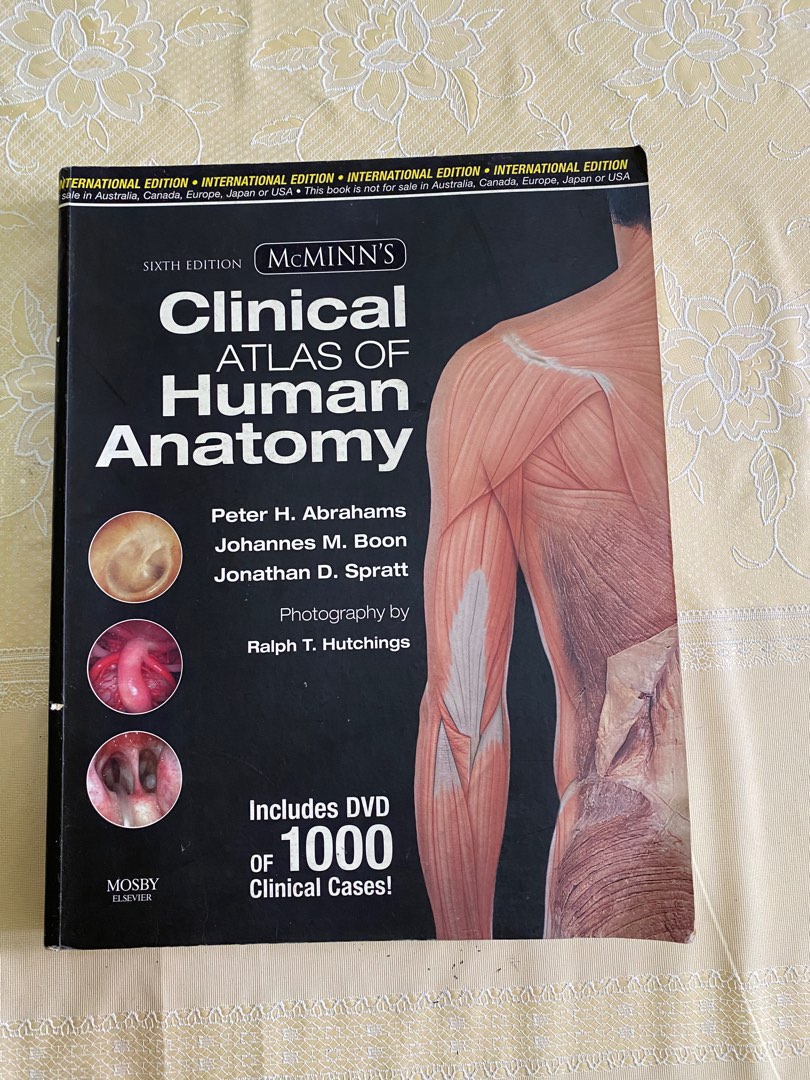 McMinn’s clinical atlas of human anatomy, Hobbies & Toys, Books ...