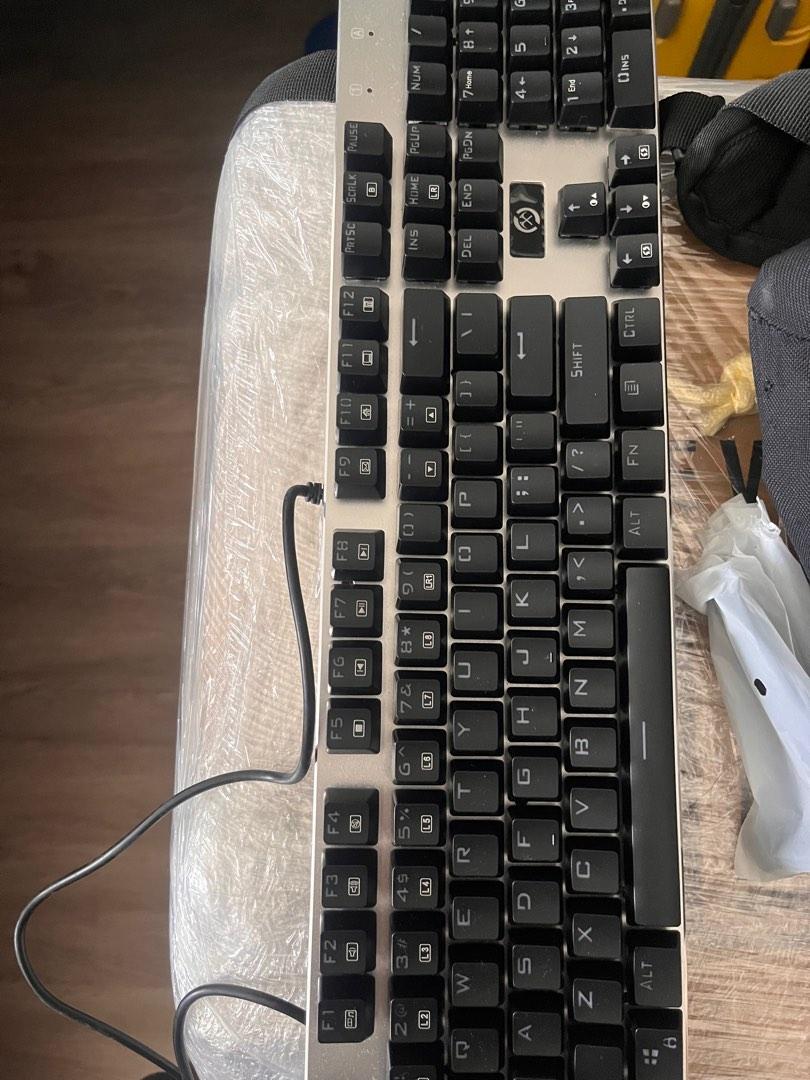 Mechanical Keyboard 100% Blue Switches, Computers & Tech, Parts & Accessories, Computer Keyboard ...