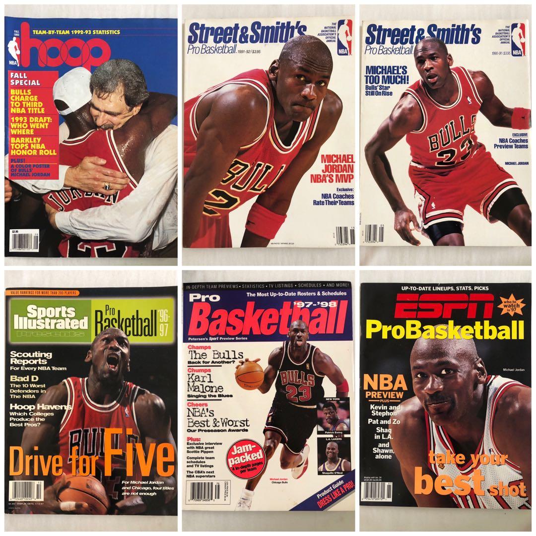 Michael Jordan Vintage NBA Magazines, Hobbies & Toys, Books & Magazines ...