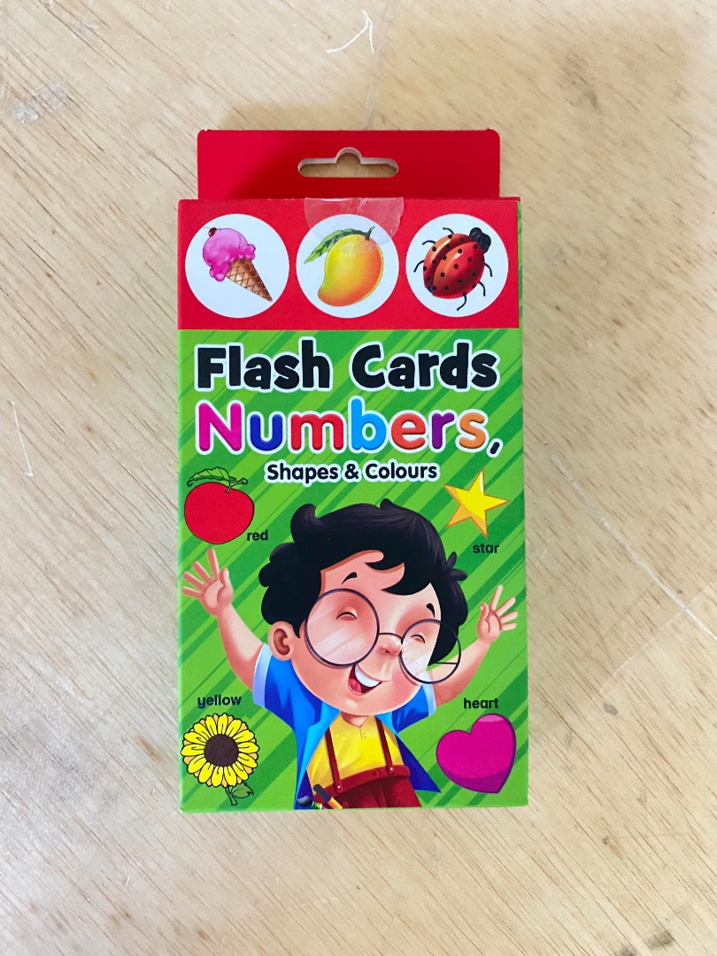 MIND to MIND Flash Card Numbers, Hobbies & Toys, Toys & Games on Carousell