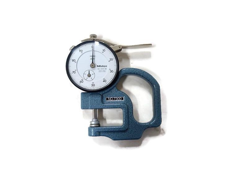 Mitutoyo Dial Thickness Gage Range 0-0.5" Model:7300 Made in Japan ...