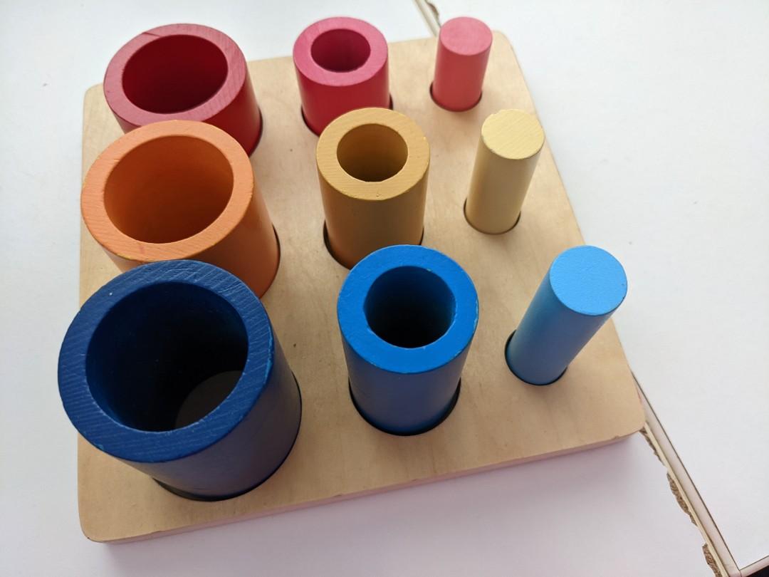 Montessori inspired size grading puzzle, Hobbies & Toys, Toys & Games ...